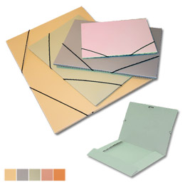 Pasta de Elásticos em Cartolina 350g A4 Cores Pastel [CTNX-181/C ...