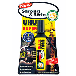 Cola Universal UHU Super Strong & Safe 3g Control [UHU-40825] : JOSÉ ...